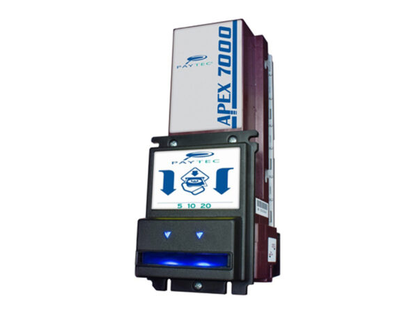 New bill acceptor APEX 7000 - Paytec