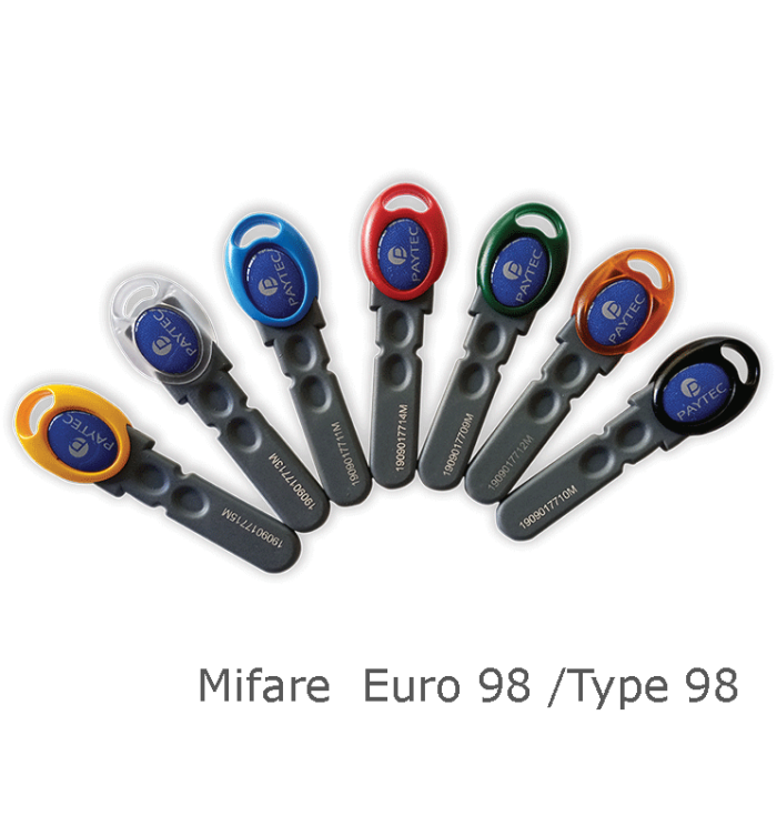 Paytec Mifare® Euro98/Type98 Keys offer all the advantages of the ...